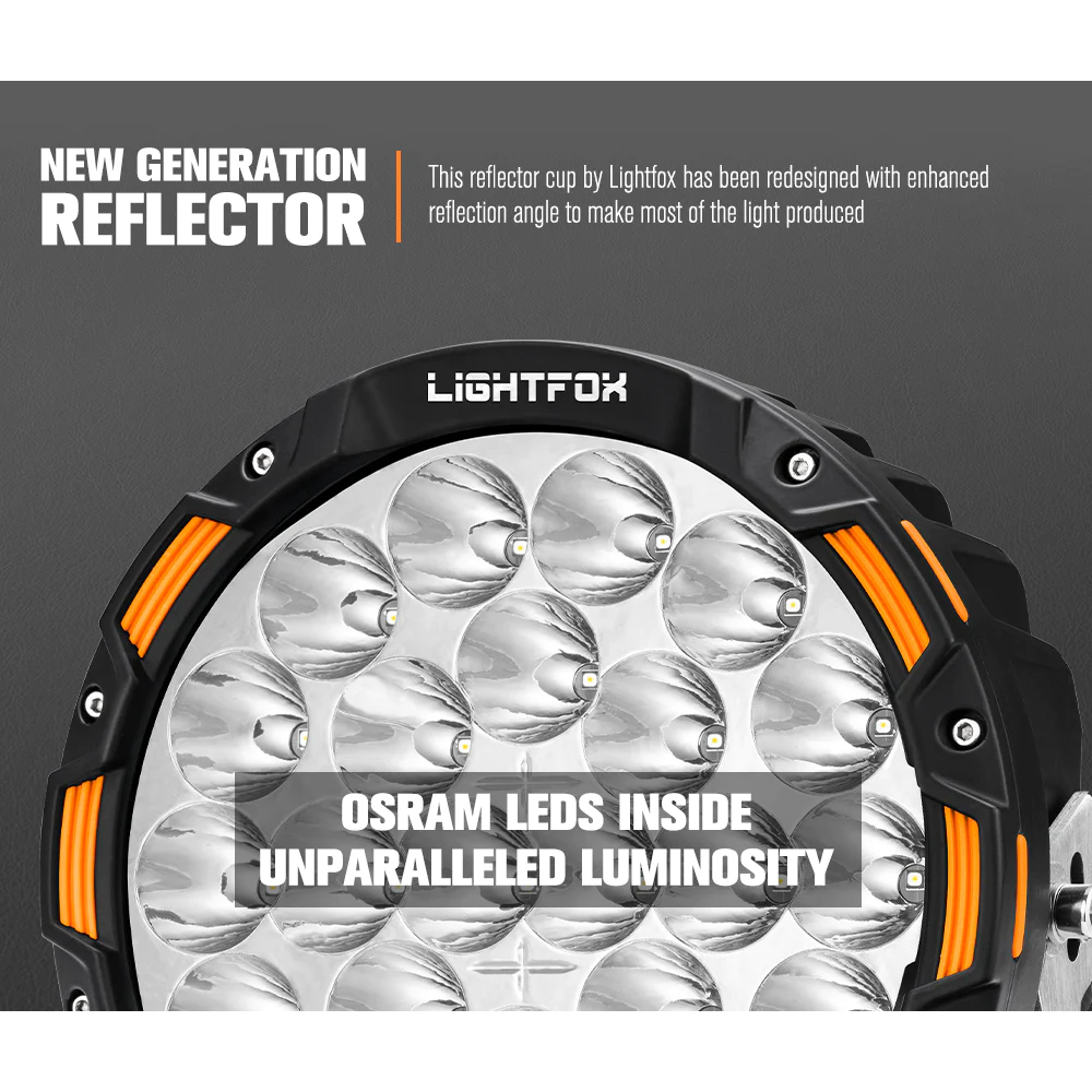 LightFox Iconic Series Pair 9inch Osram LED Spotlight – Go-4LO Outdoor ...
