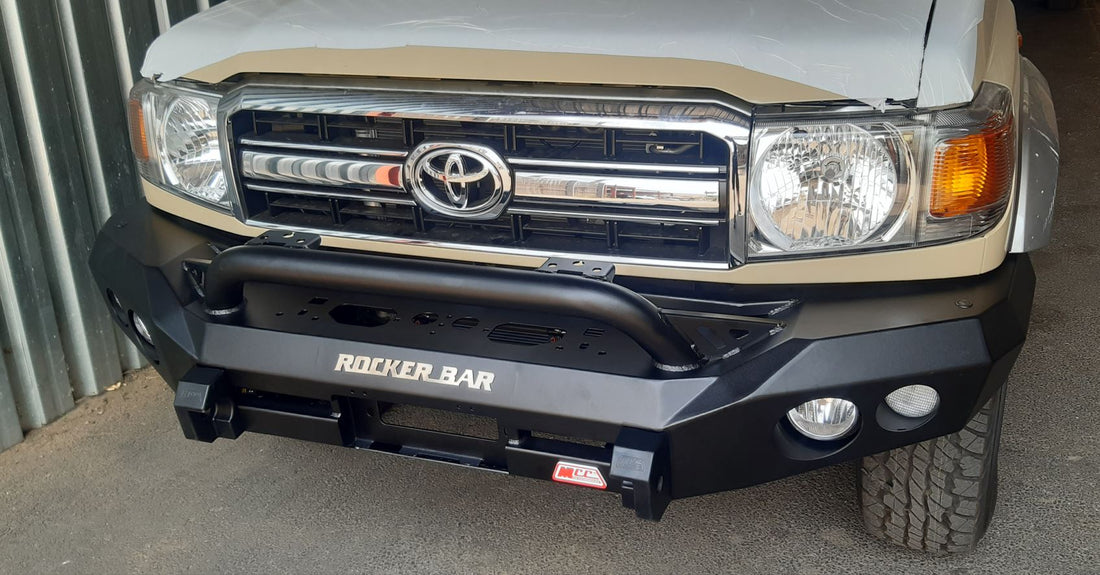 Toyota Land Cruiser 76/78/79 - MCC Rocker Bumper – Go-4LO Outdoor Equipment